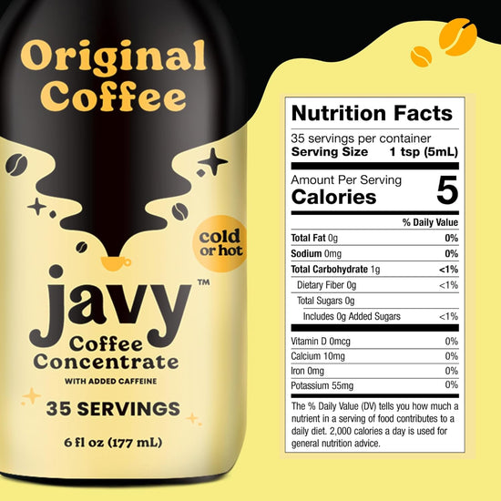 Javy Coffee Concentrate - Cold Brew Coffee, Perfect for Instant Iced C ...